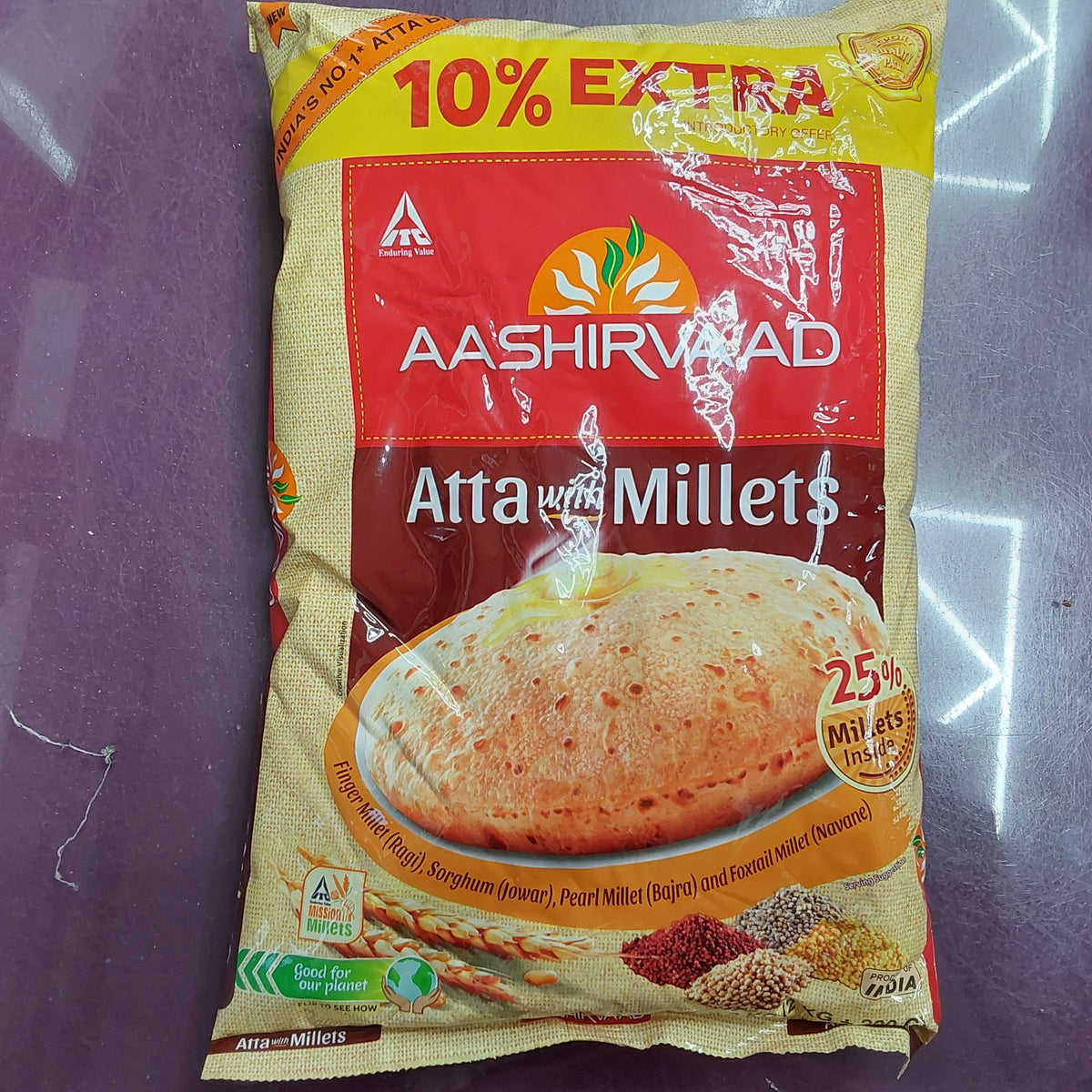 Aashirvaad atta with millets 2kg – A to Z Grocers