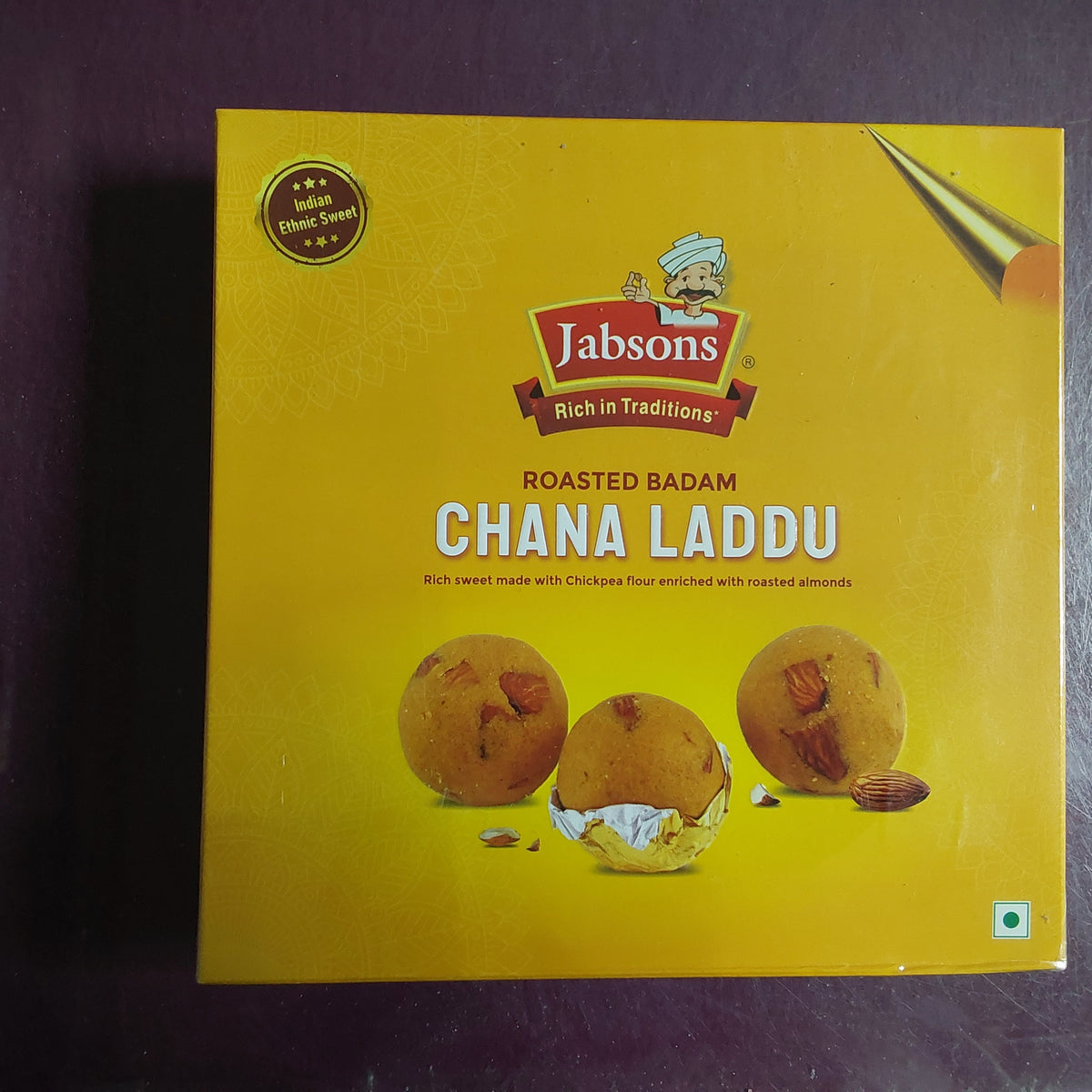 Jabsons roasted badam chana laddu 400g – A to Z Grocers
