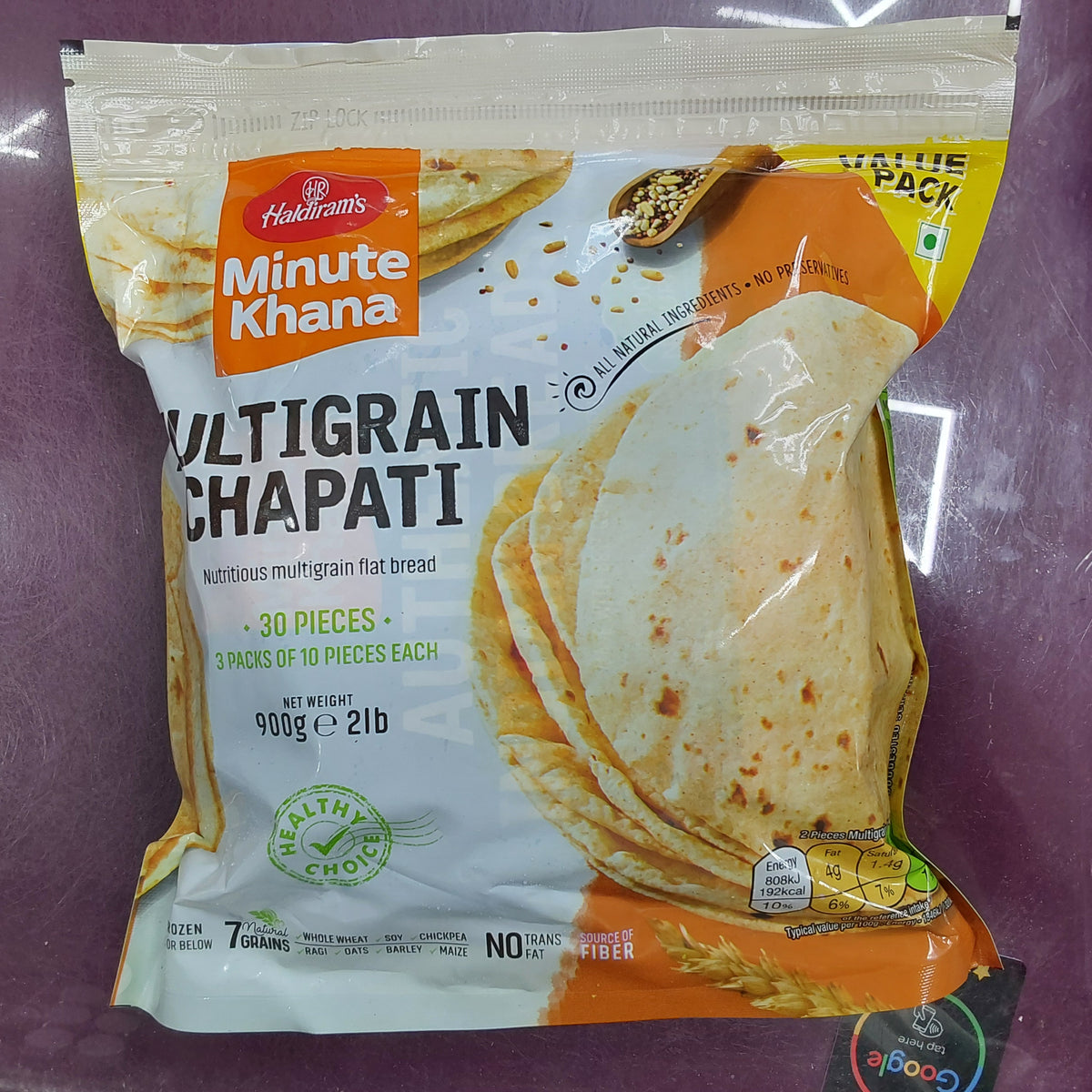 Haldiram's multigrain chapati (30 pieces) – A to Z Grocers