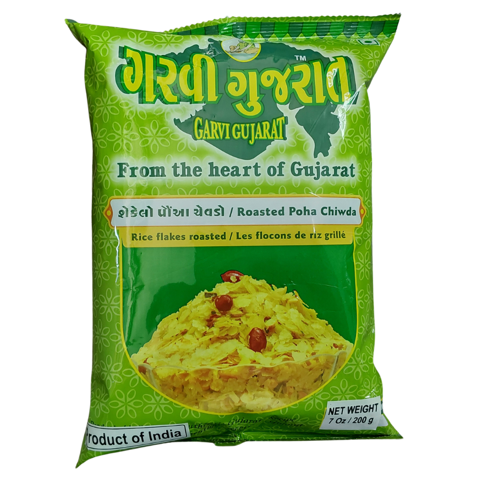 Garvi gujarat roasted poha chiwda 200g – A to Z Grocers