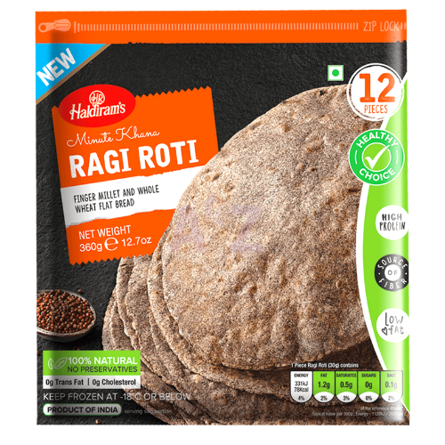 Haldirams Frozen Ragi Roti – A to Z Grocers