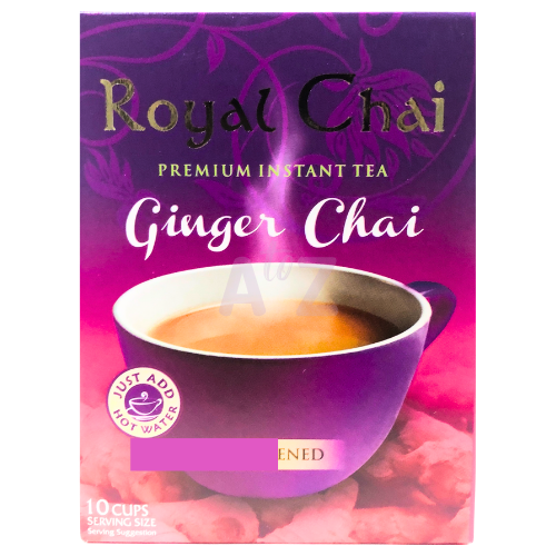 Royal Chai Unsweetened Ginger Tea Mix – A to Z Grocers
