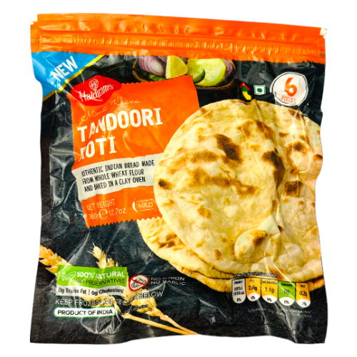 Haldirams Frozen Tandoori Roti – A to Z Grocers